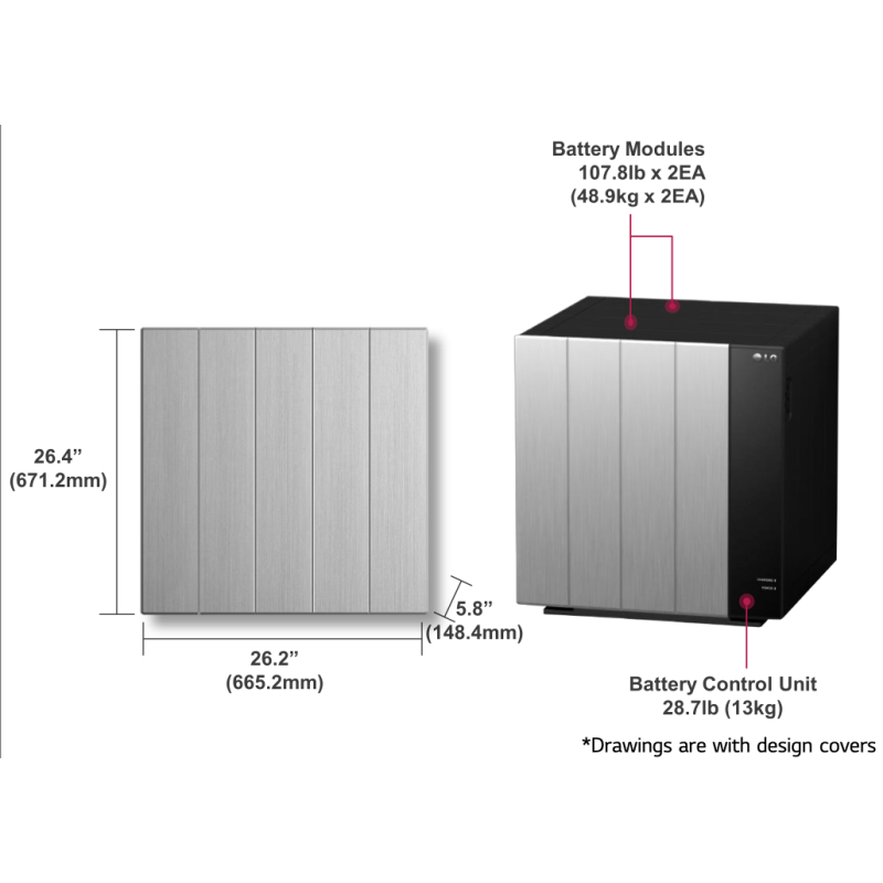 Battery LG Chem Resu Flex BMA - Wsolar